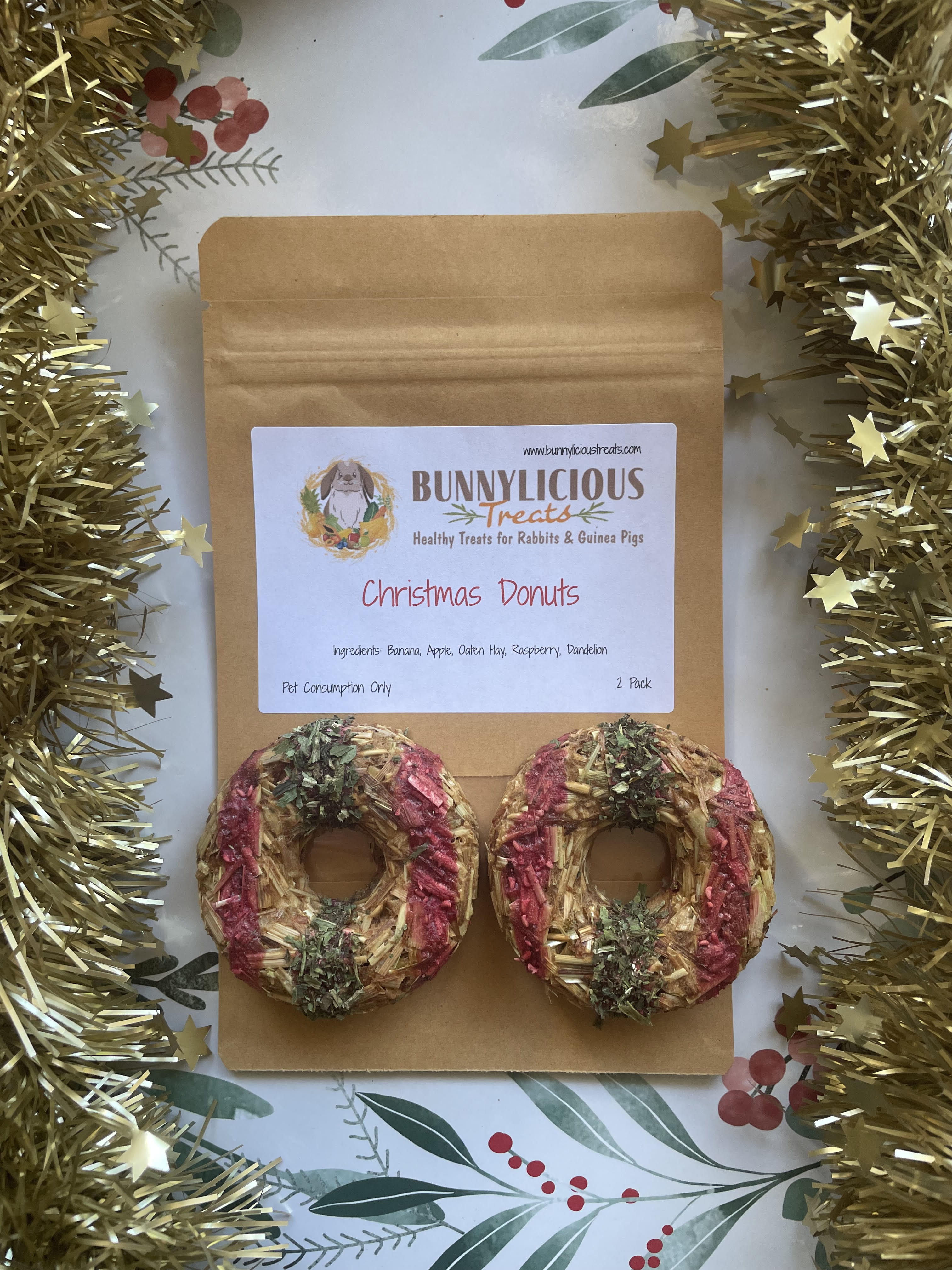 Christmas Donut (2pk) – Bunnylicious Treats