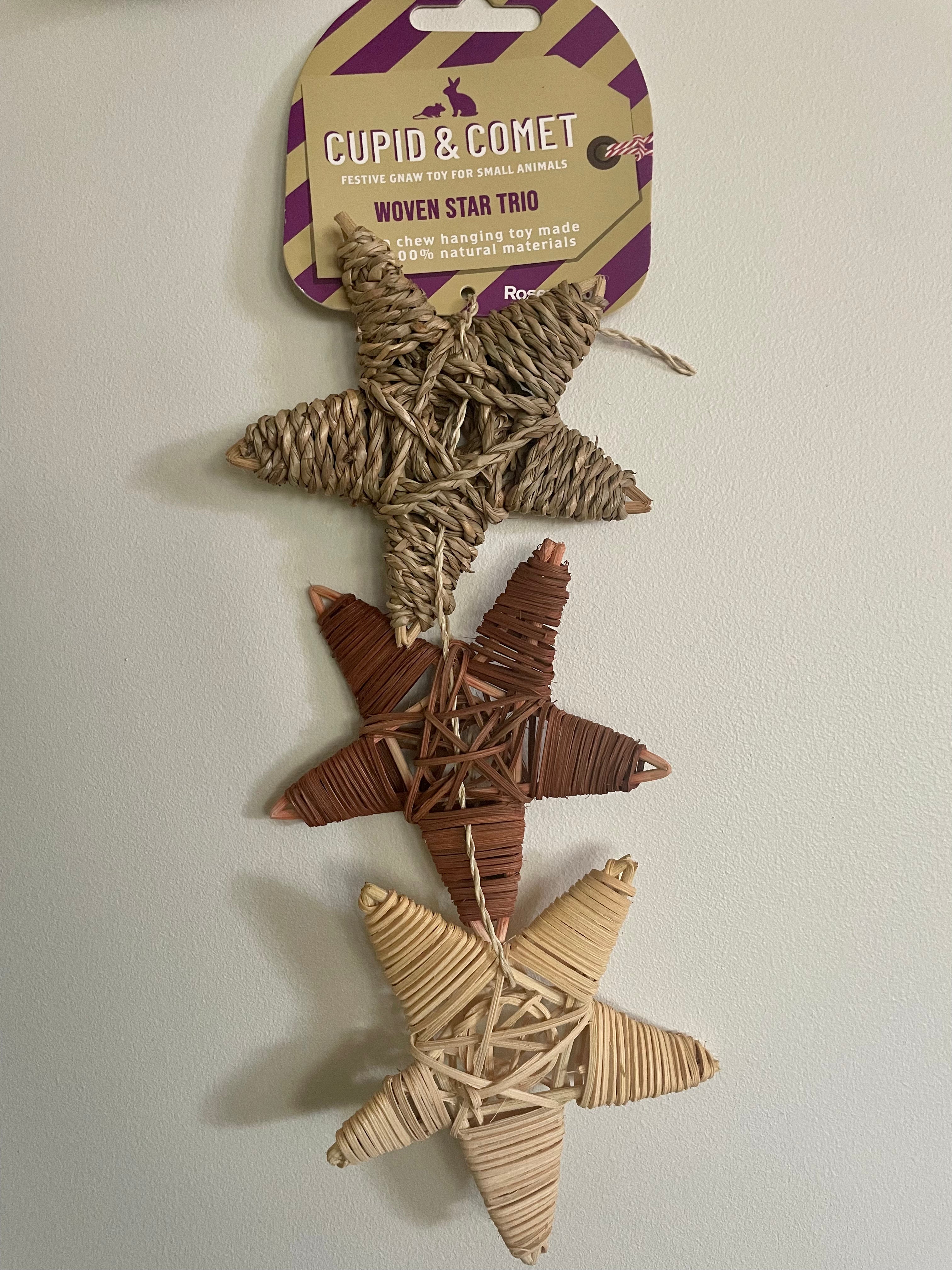 Woven Star Trio – Bunnylicious Treats